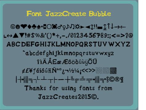 Bubble Font Free Version D 글꼴 Unity Asset Store