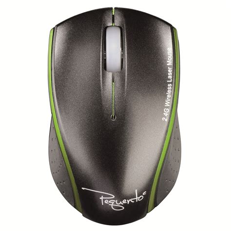 Mouse Wireless Hama Pequento, USB, Negru/Verde - eMAG.ro
