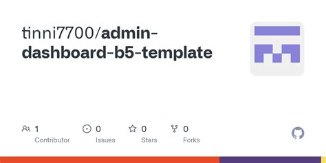 GitHub Tinni7700 Admin Dashboard B5 Template
