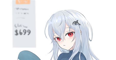 明日方舟 斯卡蒂想要鯊鯊 Skadi Wants The Shark Runyoのイラスト Pixiv