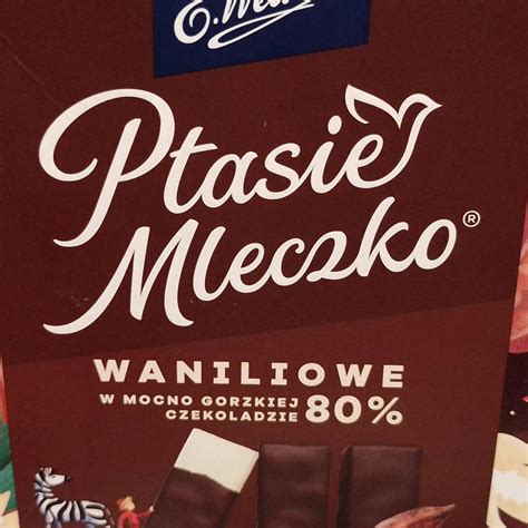 E Wedel Ptasie Mleczko Waniliowe W Mocno Gorzej Czekoladzie Kalorie Kj I Warto Ci