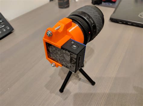 Action Camera Md Lens Adapter By Mcgr3g0r Download Free Stl Model