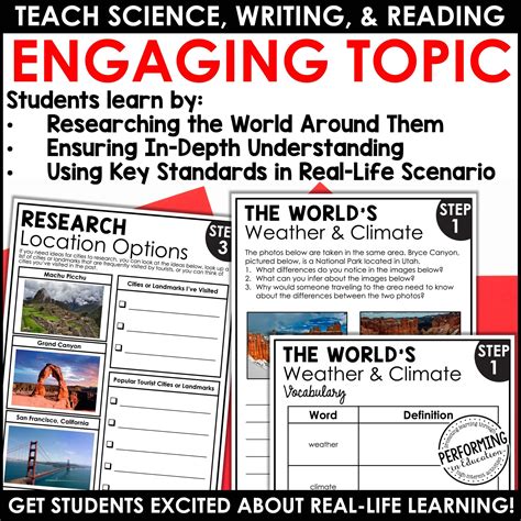3rd Grade Pbl Science Weather And Climate Graphing And Data Displays