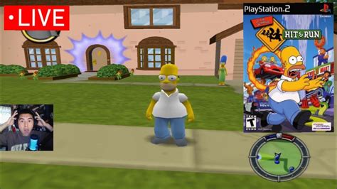 The Simpsons Hit And Run Ps2 Walkthrough Hit 750 Subs This Stream Youtube