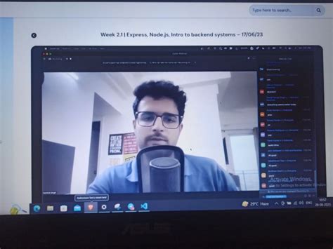bhaskar purohit on linkedin dear harkirat singh i am on my week 2 1