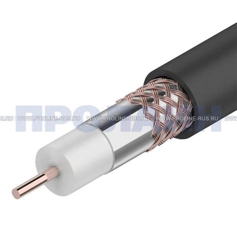 Коаксиальный кабель Rg 6u Cu Cu Al Cu купить по выгодной цене в