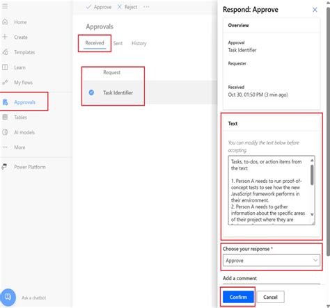 Power Automate에서 프롬프트 사용 Microsoft Learn