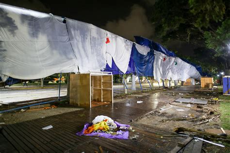 Temporal En Miramar Trabajos A Contrarreloj Para Poner De Pie La