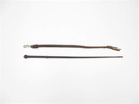 Assorted Leather Riding Crops Lot