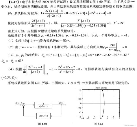 【经典控制理论】 自动控制原理知识点概要（上）经典控制理论和自动控制原理 Csdn博客