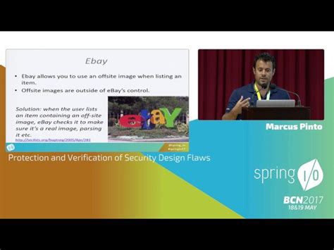 Spring Io Talk Protection And Verification Of Security Design Flaws