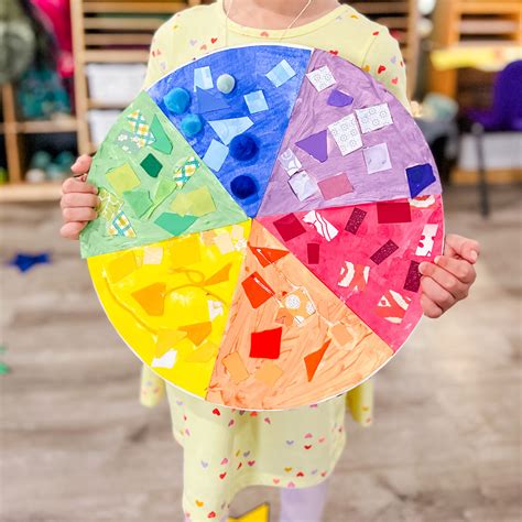 Preschool Color Wheel Art Activity Play To Learn Preschool