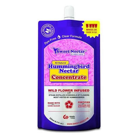 Sweet Seed Sweet Nectar Hummingbird Sucrose Nectar Concentrate 8 5 Oz