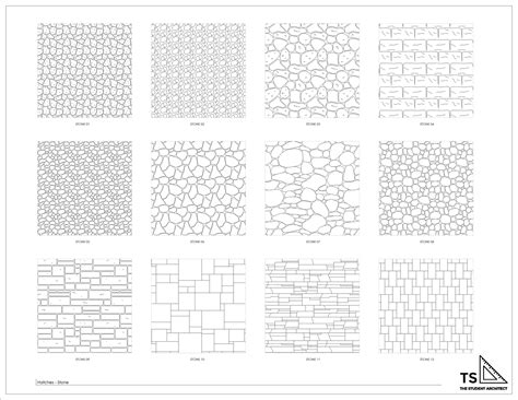Revit Hatch Patterns Stone — The Student Architect Revit Hatch Patterns Stone — The Student Architect
