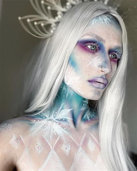 Ice Queen Makeup Ice Queen Makeup Snow Queen Makeup Makeup