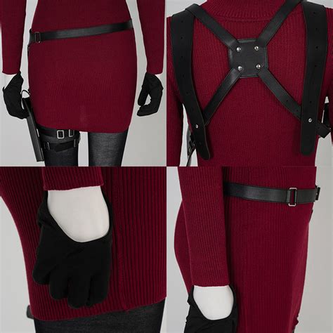 Resident Evil Iv 4 Remake Ada Wong B Edition Cosplay Costume Winkcosplay