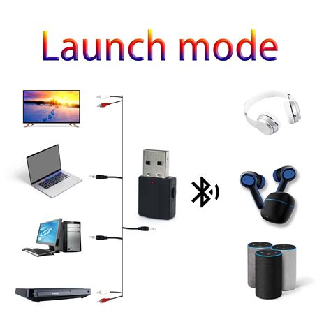 Getuscart Bluetooth Transmitter Receiver 2 In 1 Adapter Xingbaichen Wireless Audio Transmitter