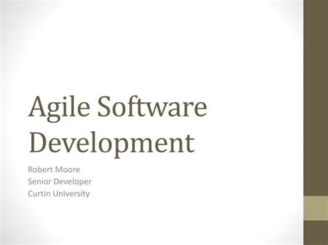 PPT Agile Software Development PowerPoint Presentation Free Download ID