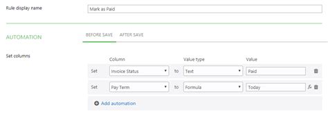 Using Update Rules Jungledocs 365 Documentation