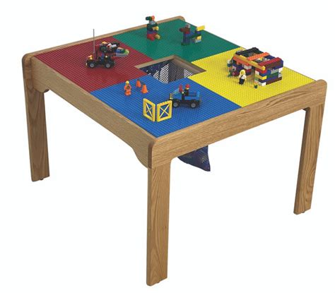 Fun Builder Wooden Lego Table 32 X 16 Lego And Block Tables