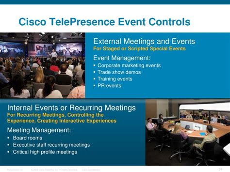 PPT Cisco TelePresence Overview PowerPoint Presentation Free Download ID