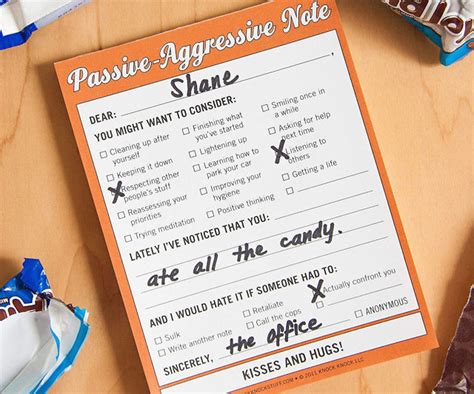 Passive Aggressive Notes Awesomage