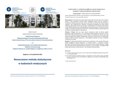 PDF Analysis Of Differences In The Results Of Ordinal Logistic