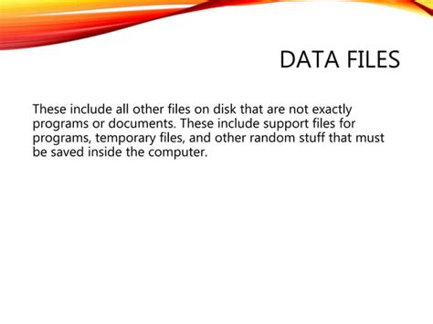 Handling Computer Files Ppt