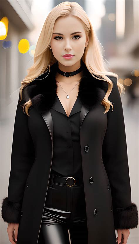 Blonde In Black By Letototart On Deviantart