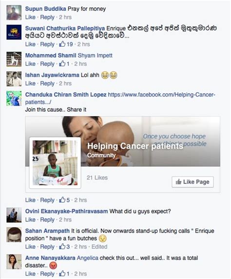 Enriques Sex And Love A Disaster Colombo Telegraph