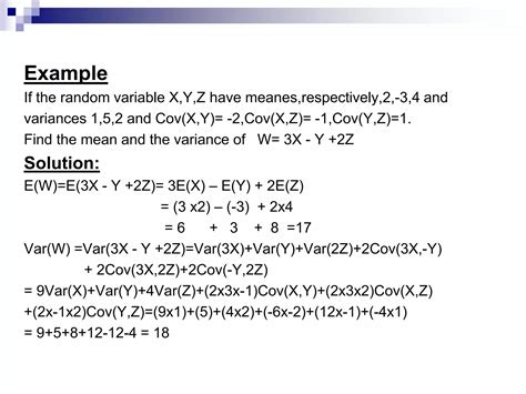 Expectation Of Discrete Random Variableppt