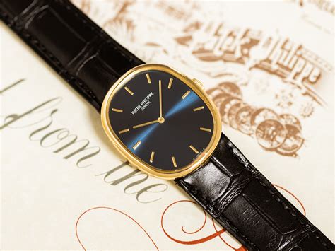 PATEK PHILIPPE ELLIPSE Ref 3848 18k Yellow Gold Manual Papers Bj 1990