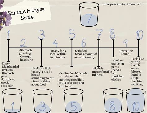 The Hunger Scale Peace And Nutrition™