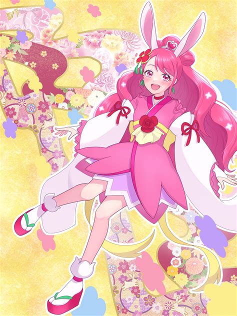 Hanadera Nodoka Cure Grace And Cure Grace Precure And 1 More Drawn