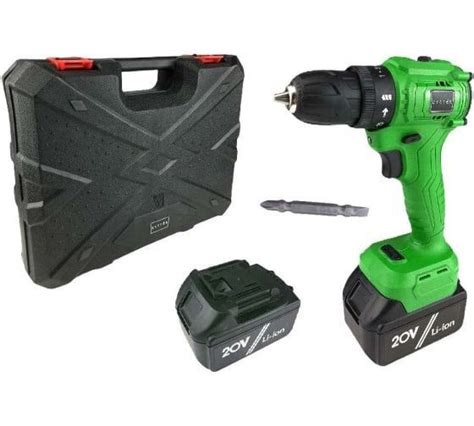 Дрель аккумуляторная бесщеточная Zitrek Greenpower 20 Pro (20В, Li-ion ...