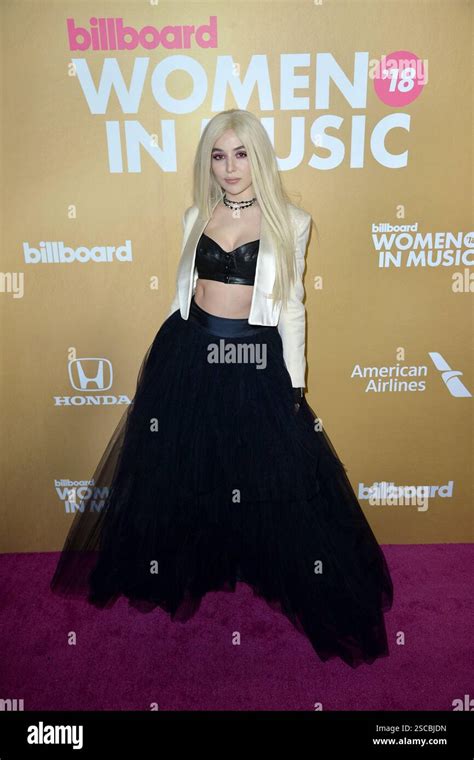 Ava Max Attending Billboards 13th Annual Women In Music Arrivals On