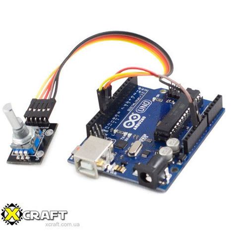 Підключення інкрементного енкодера до Arduino Статті компанії «Магазин отладочных плат Xcraft