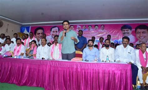 Ktr Slams Congress Govt Over Firms Leaving Telangana Telangana Today