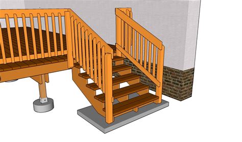 Stair Railing Installation Plan