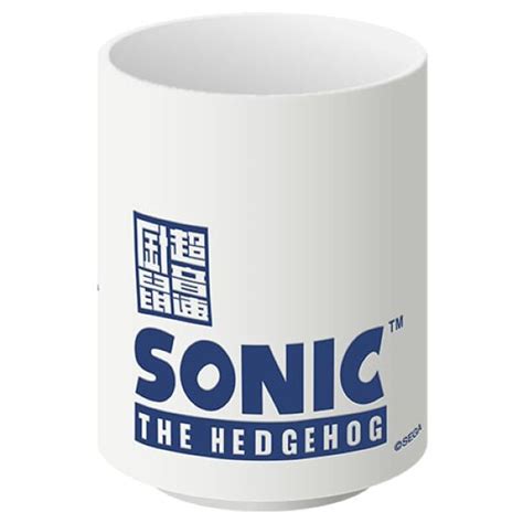 Sonic Teacup Red Mt Fuji Scenery Japanese Sonic Authentic Japanese Sonic The Hedgehog