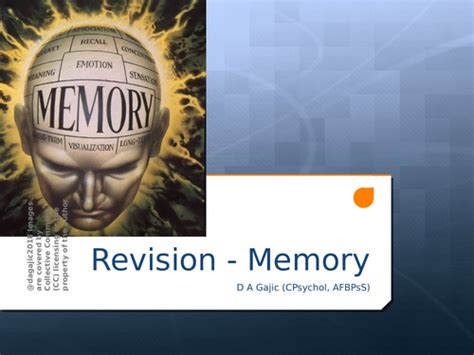 aqa a level paper 1 memory revision power point teaching resources