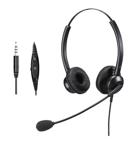 마이크 포함 휴대폰 헤드셋 소음 제거 음소거 볼륨 유선 양귀형 35mm Pc 아이폰 삼성 아이패드 노트북 Mac 사무실 통화 센터 스카이프 회의 채팅 경량 티몬