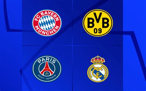 Champions League Así Se Jugarán Los Encuentros De Semifinales