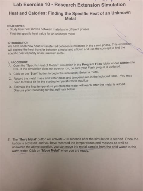 Solved This A Part Of My Experiment Procedure I Did Answer Chegg Com