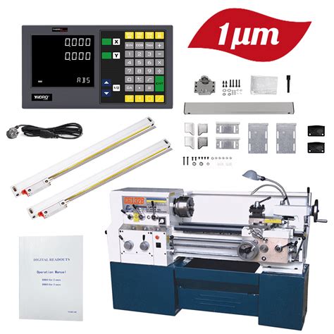 Lathe Dro 2 Axis Full Kit With 1μm Linear Encoders Yii Dro