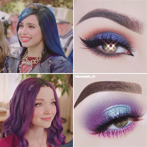 Evies Makeup From Descendants