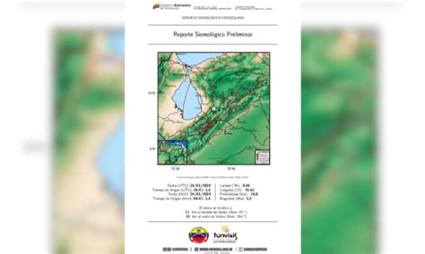 Funvisis Reporta 10 Sismos En Trujillo En Menos De 24 Horas