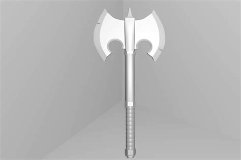 Battle Axe 3d Model