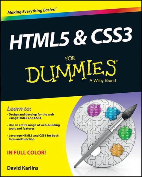 Html5 And Css3 For Dummies Ebook David Karlins 9781118639412