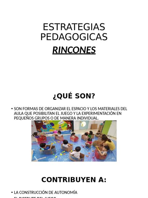 Estrategias Pedagogicas Pdf